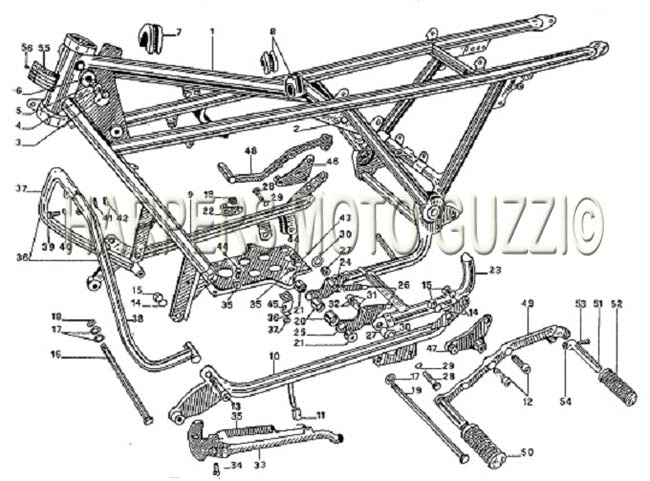 1974 1975 850 T Frame – Harper Moto