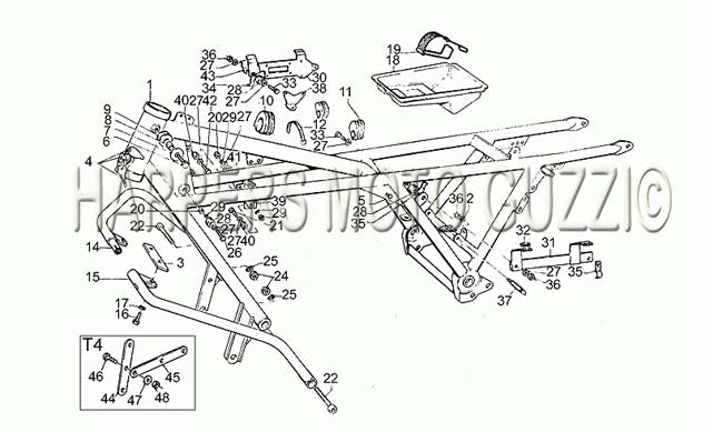 1976 1979 850 T3 Civilian And LAPD Frame Frame – Harper Moto