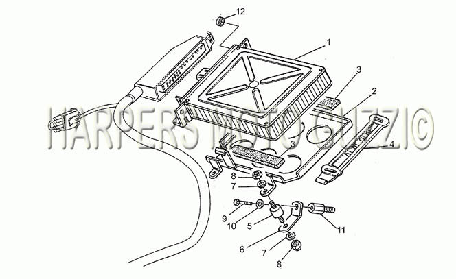 1990 1993 California III Injected 1000 Injection Control Unit – Harper Moto