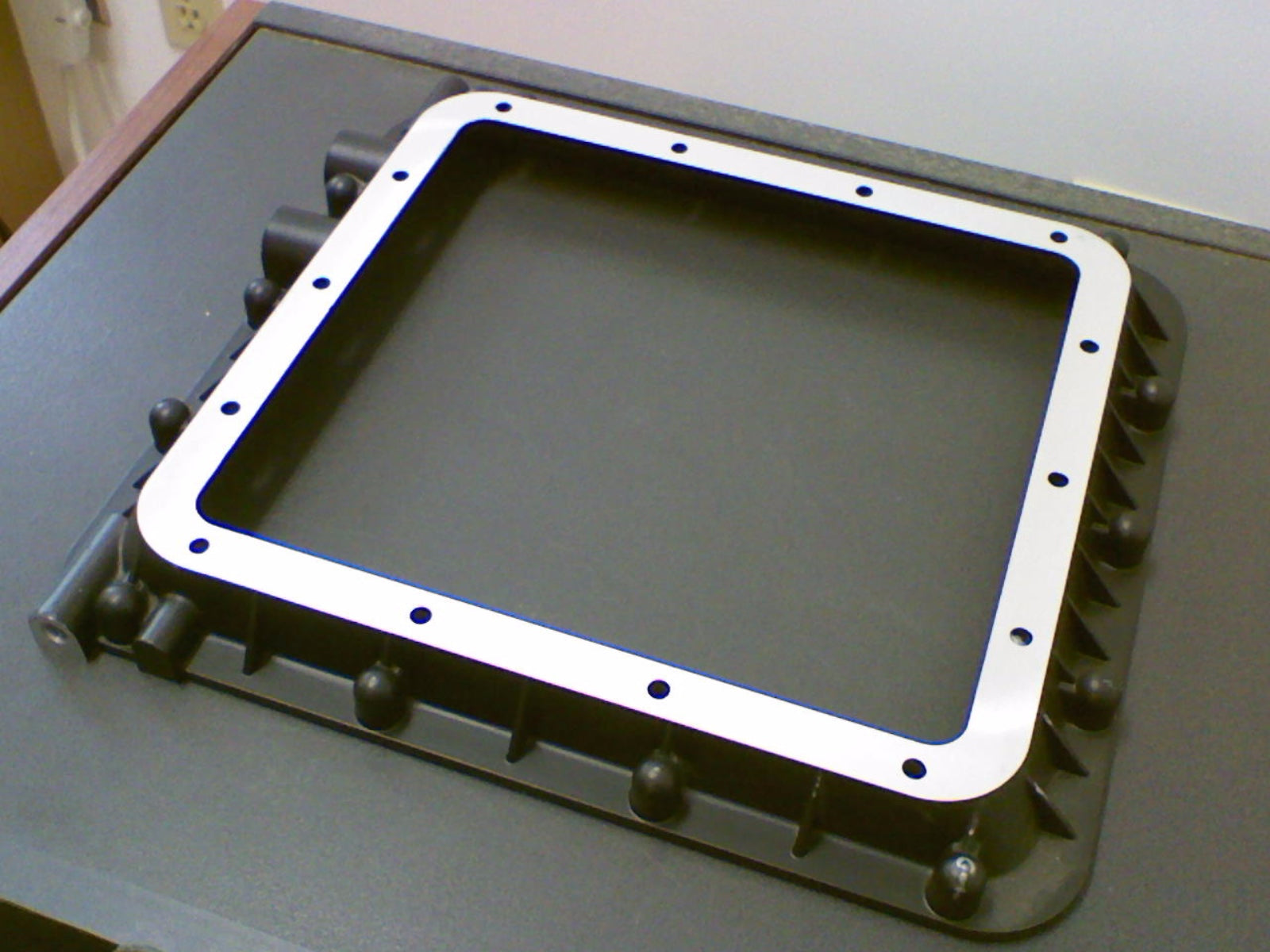 SUMP FLANGE BLACK (#01003290) – Harper Moto